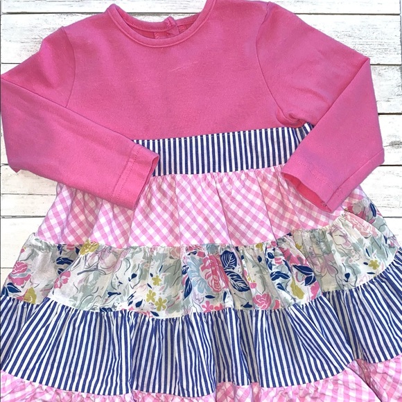 Ricrac and Ruffles | Dresses | Ricrac Ruffles Baby Girl Twirly Dress ...